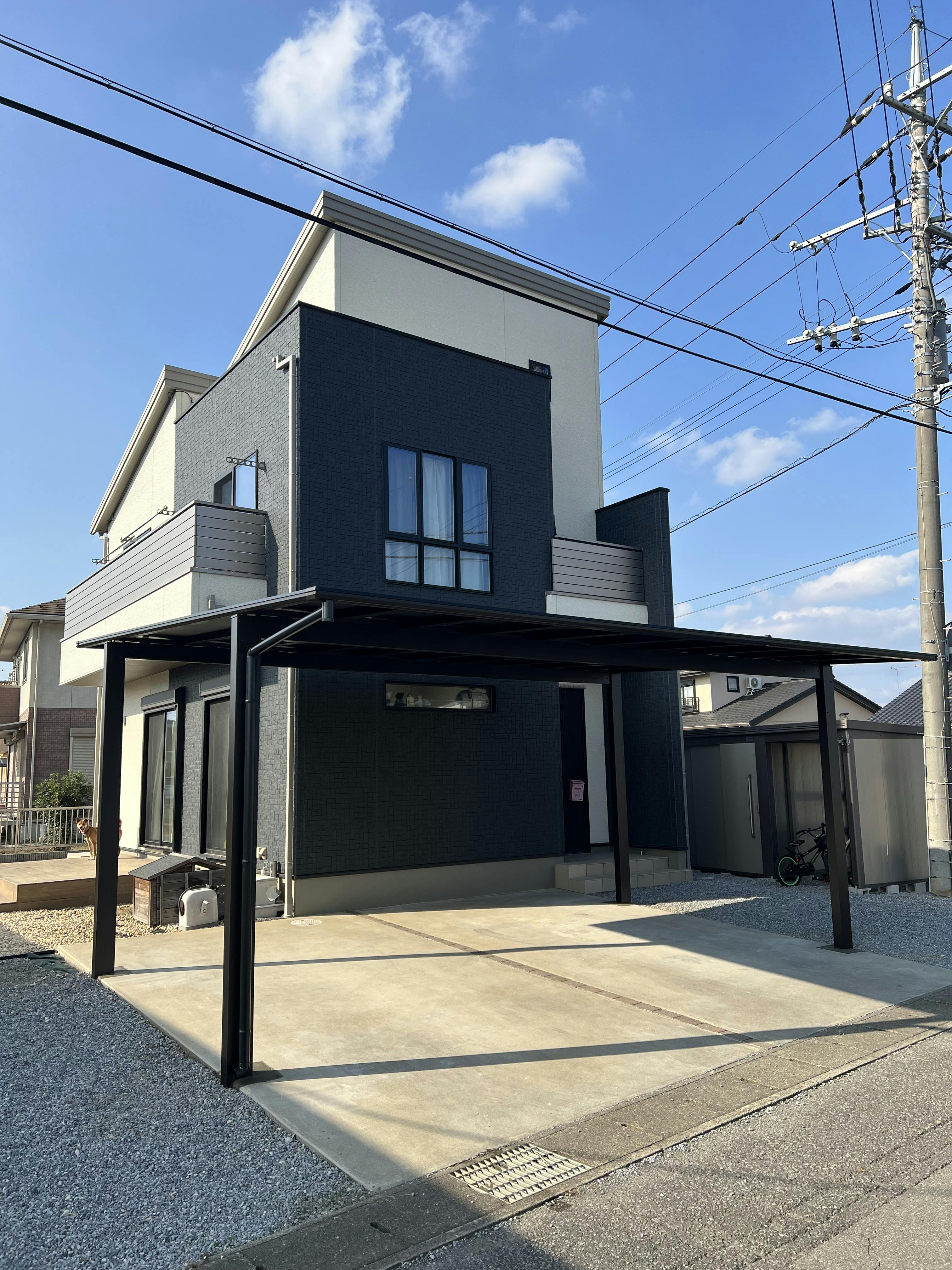 栃木県のお客様のカーポート設置工事 /リフォーム施工事例 | CAINZ Reform【公式】