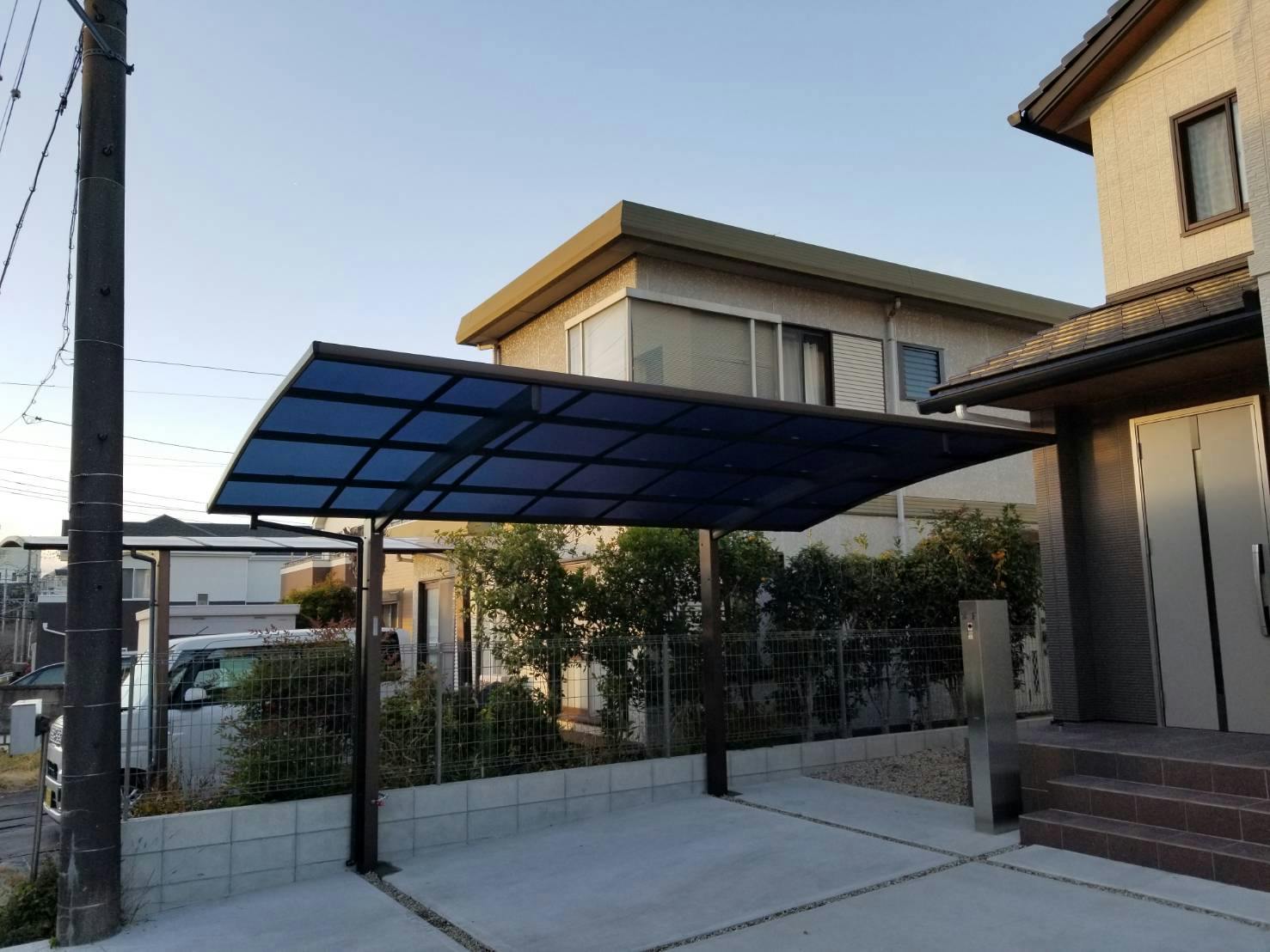 愛知県のお客様のカーポート工事 /リフォーム施工事例 | CAINZ Reform【公式】