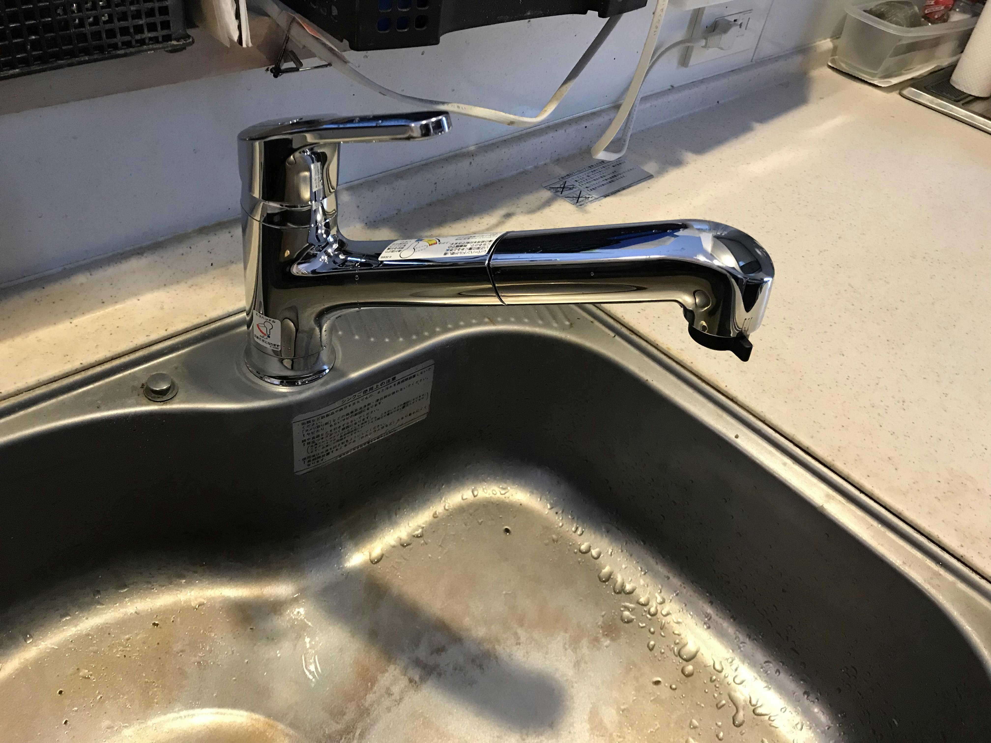 磐田市のお客様のキッチン水栓交換工事 /リフォーム施工事例 | CAINZ Reform【公式】