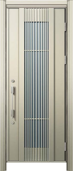 ドアリモ玄関ドアD30 D4仕様 C02アルミ色 片開き 手動錠（ストレート/クラシックハンドル）｜YKKAP｜カインズリフォーム