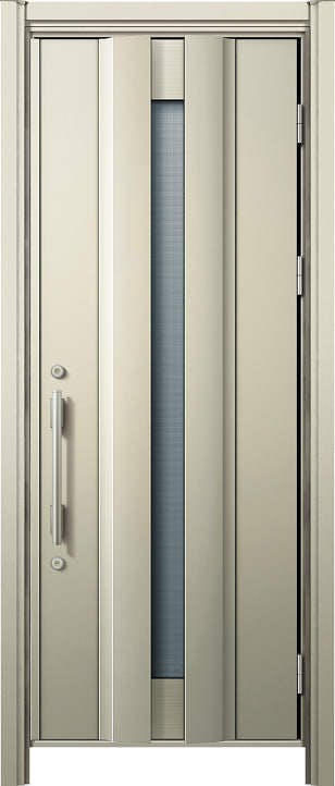 ドアリモ玄関ドアD30 D2仕様 C04T通風 木目色 親子 ポケットキー（ストレートハンドル）｜YKKAP｜カインズ・リフォーム