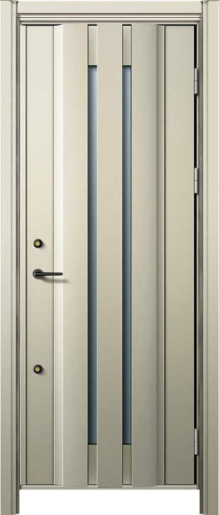 ドアリモ玄関ドアD30 D4仕様 C05アルミ色 片開き 手動錠（ストレート/クラシックハンドル）｜YKKAP｜カインズリフォーム