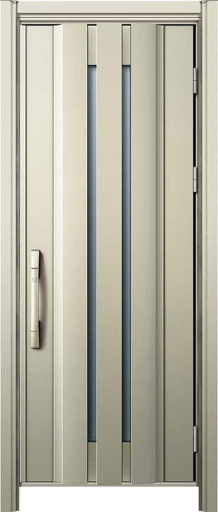 ドアリモ玄関ドアD30 D4仕様 C05アルミ色 片開き ポケットキー（ストレートハンドル）｜YKKAP｜カインズリフォーム