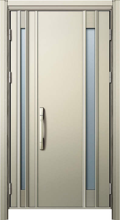 ドアリモ玄関ドアD30 D4仕様 C09アルミ色 親子 ピタットキー（ストレートハンドル）｜YKKAP｜カインズリフォーム