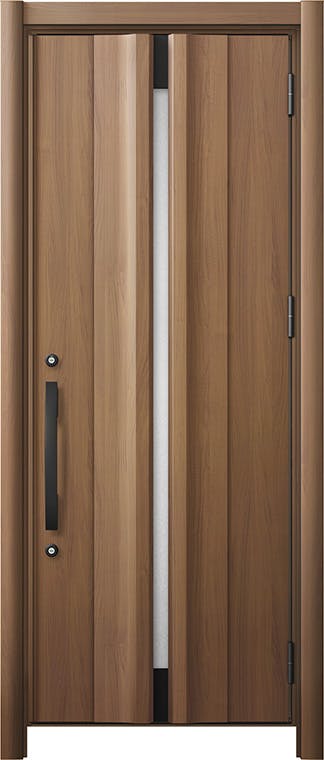 リシェントドア3 断熱K4仕様 G13型 木目色 片開き ランマ無し｜LIXIL｜カインズリフォーム