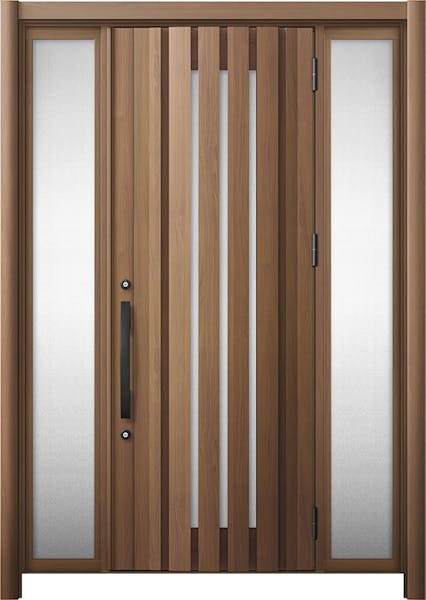 リシェントドア3 断熱K4仕様 G14型 木目色 両袖 ランマ無し｜LIXIL｜カインズリフォーム