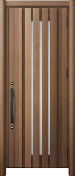 リシェントドア3 断熱K4仕様 G14型 木目色 片開き ランマ無し｜LIXIL｜カインズリフォーム