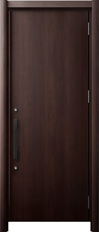 リシェントドア3 断熱K4仕様 M17型 アルミ色 片開き ランマ無し｜LIXIL｜カインズリフォーム