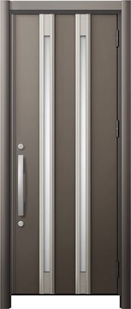 リシェントドア3 断熱K4仕様 M24型 アルミ色 片開き ランマ無し｜LIXIL｜カインズリフォーム