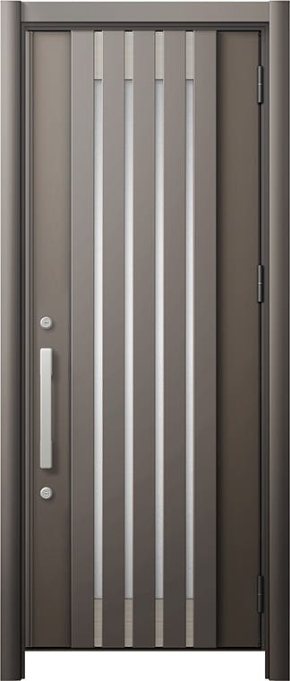 リシェントドア3 断熱K4仕様 M27型 アルミ色 片開き ランマ無し｜LIXIL｜カインズリフォーム