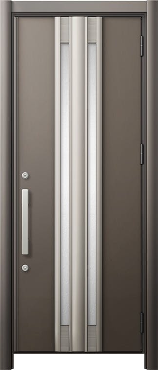 リシェントドア3 断熱K4仕様 G77型 アルミ色 片開き ランマ無し｜LIXIL｜カインズリフォーム