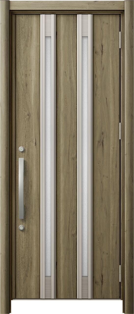 リシェントドア3 断熱K4仕様 M24型 アルミ色 片開き ランマ無し｜LIXIL｜カインズリフォーム