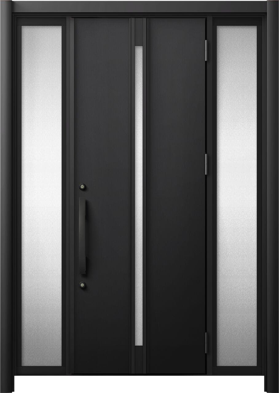 リシェントドア3 断熱K4仕様 M79型 アルミ色 両袖 ランマ無し｜LIXIL｜カインズリフォーム