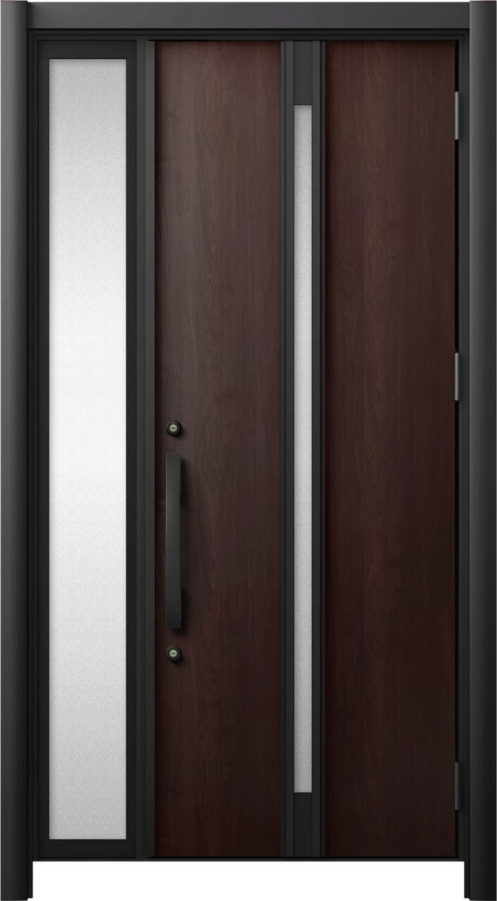 リシェントドア3 断熱K4仕様 M79型 アルミ色 片袖 ランマ無し｜LIXIL｜カインズリフォーム